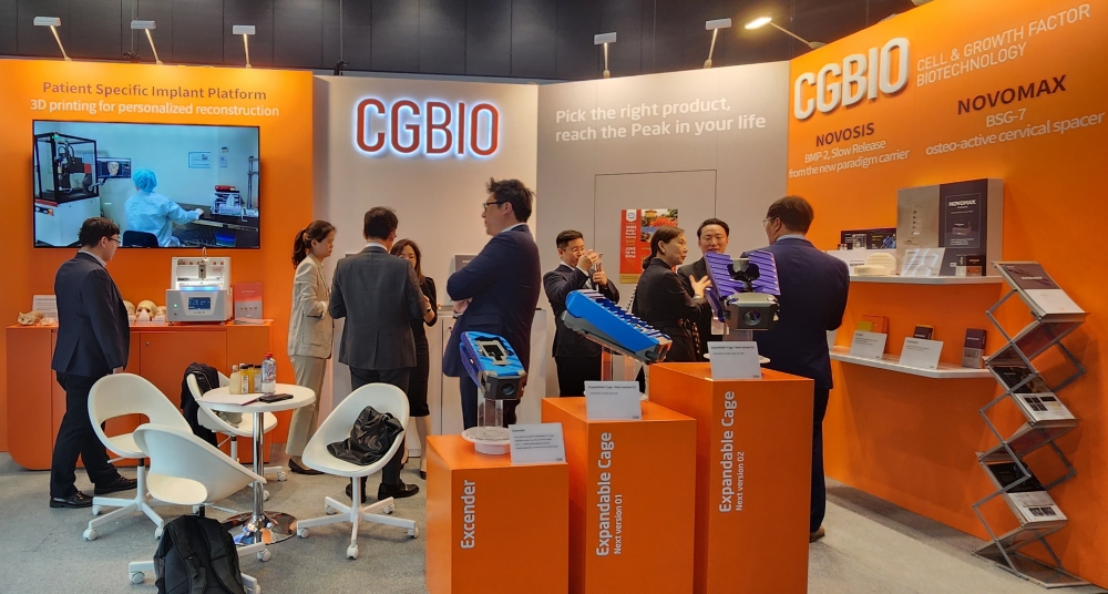 CGBio attends international spine conference “Spine Week 2023”… Showcasing quality alternative ...